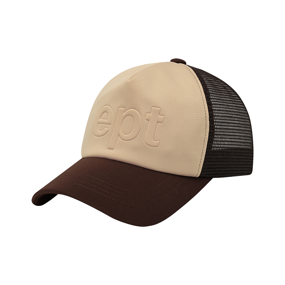 Embo Logo Mesh-Cap (Beige) – EPT